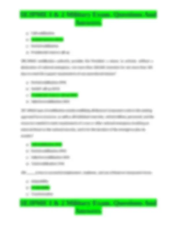 Joint Operations Exam: SEJPME I & II Practice Questions | Exams Law ...