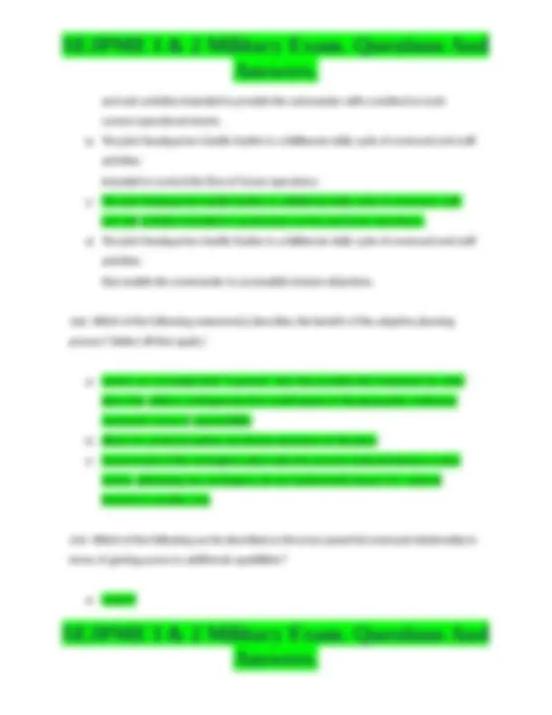 Joint Operations Exam: SEJPME I & II Practice Questions | Exams Law ...