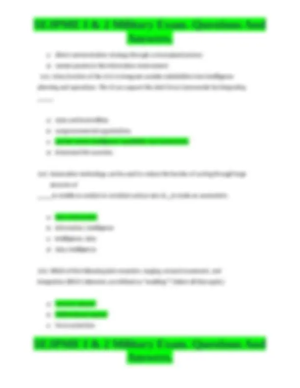 Joint Operations Exam: SEJPME I & II Practice Questions | Exams Law ...