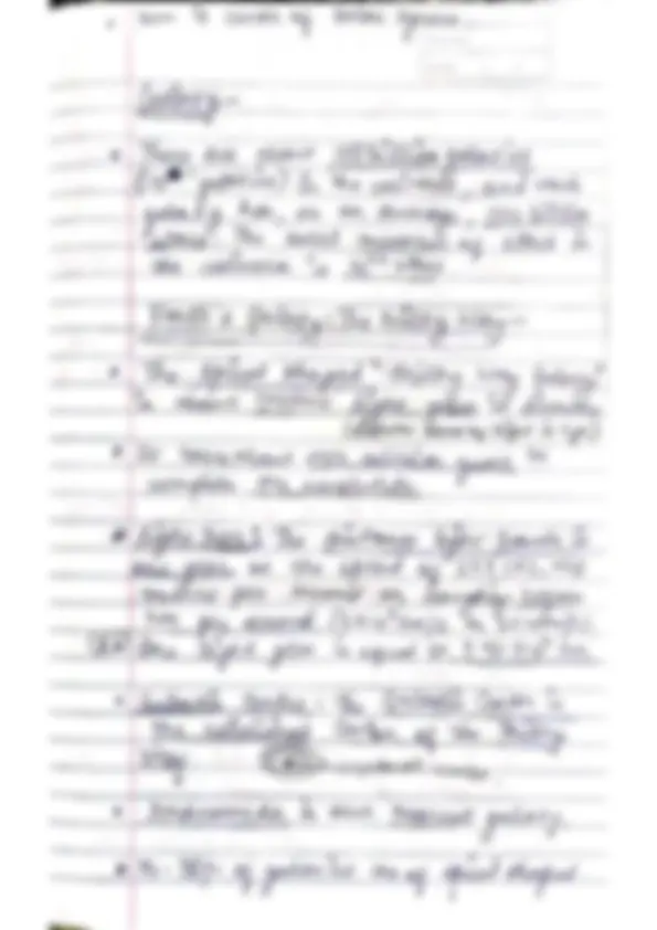 Basic geography notes | Study notes Geography | Docsity