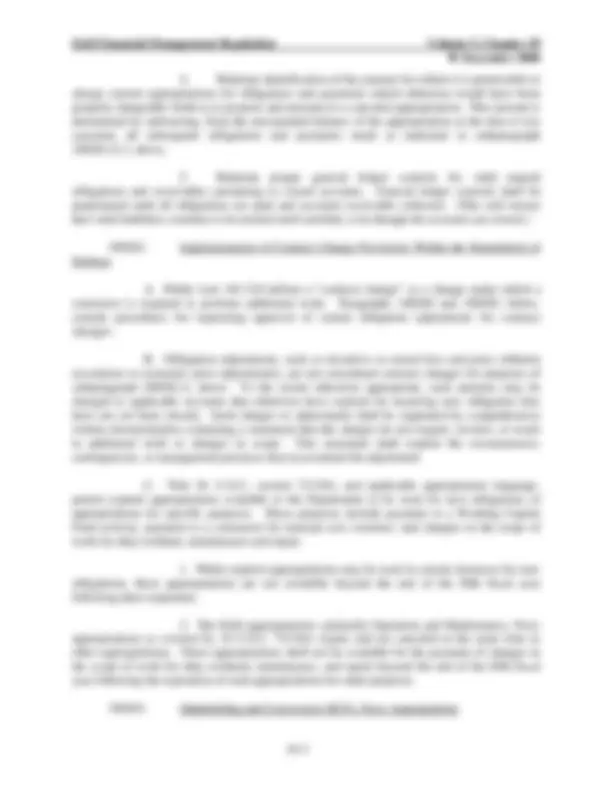 DoD Financial Management Regulation | Study notes Financial Management ...