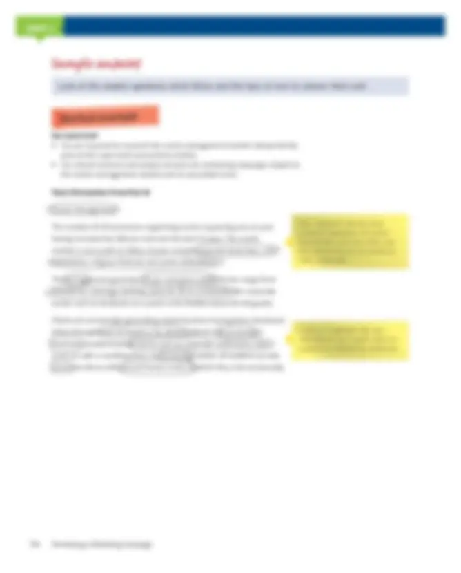 BTEC Level 3 Nationals in Business: Unit 2 | Exercises Business | Docsity