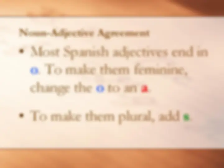 Noun-Adjective Agreement in Spanish: A Comprehensive Guide for ...