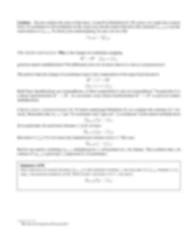 Change of Basis Matrix in Linear Algebra | Study notes Mathematics ...