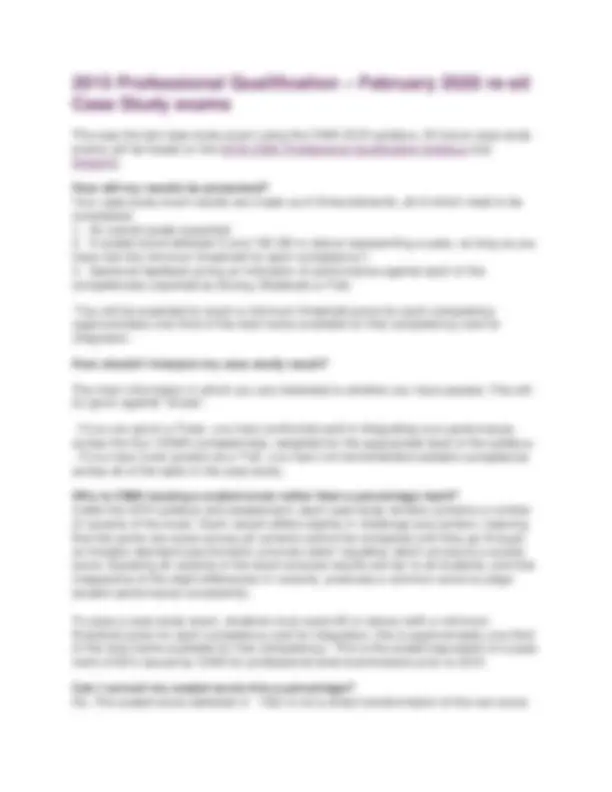 CIMA Exam Results: Scaled Scores and Performance Descriptors | Study ...