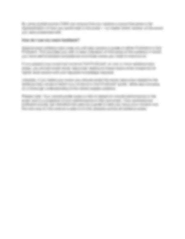 CIMA Exam Results: Scaled Scores and Performance Descriptors | Study ...