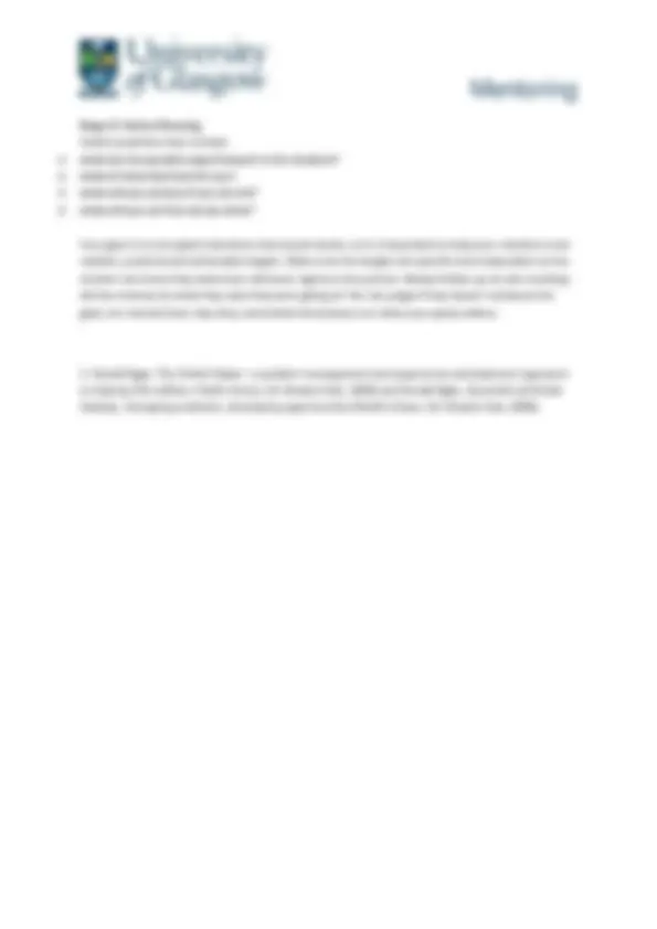 Egan's skilled helper model | Study notes Career Counseling | Docsity