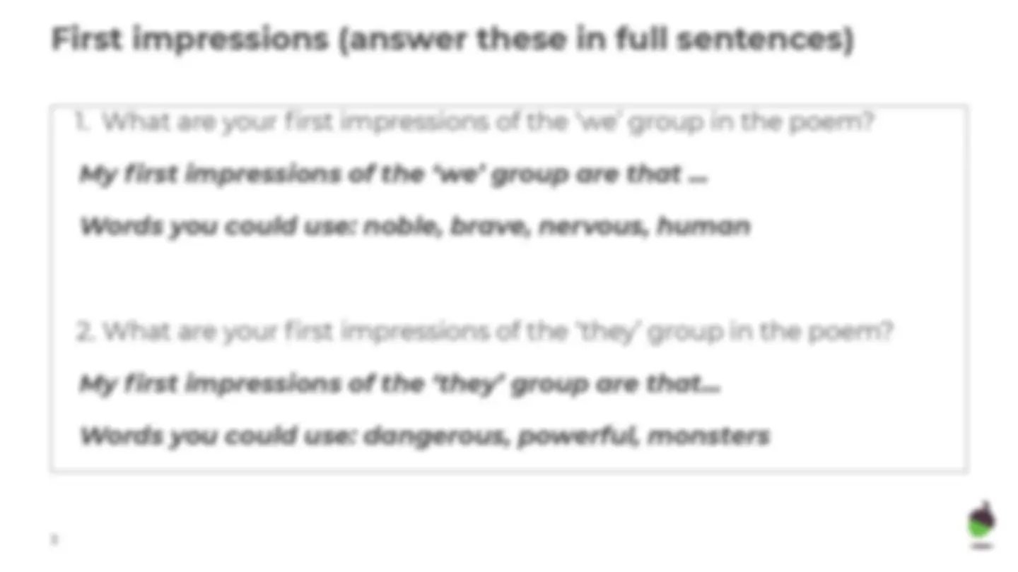 'If We Must Die' by Claude McKay Lesson 1 of 5 | Exercises English ...