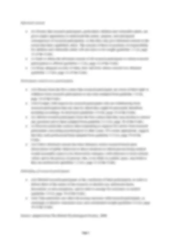 3-4 British Psychological Society (BPS) Code of Ethics ... | Study ...