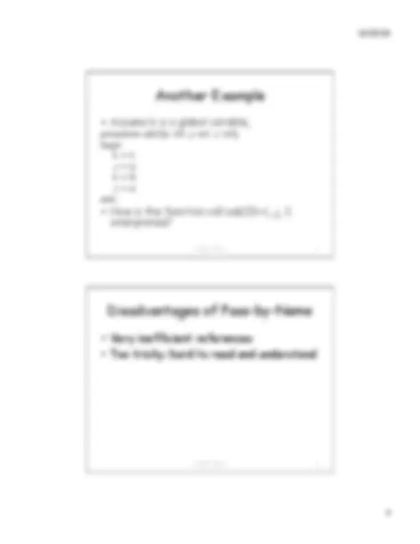 Pass-by-Value-Result and Pass-by-Reference: A Comparison of Parameter Passing Techniques | Study ...