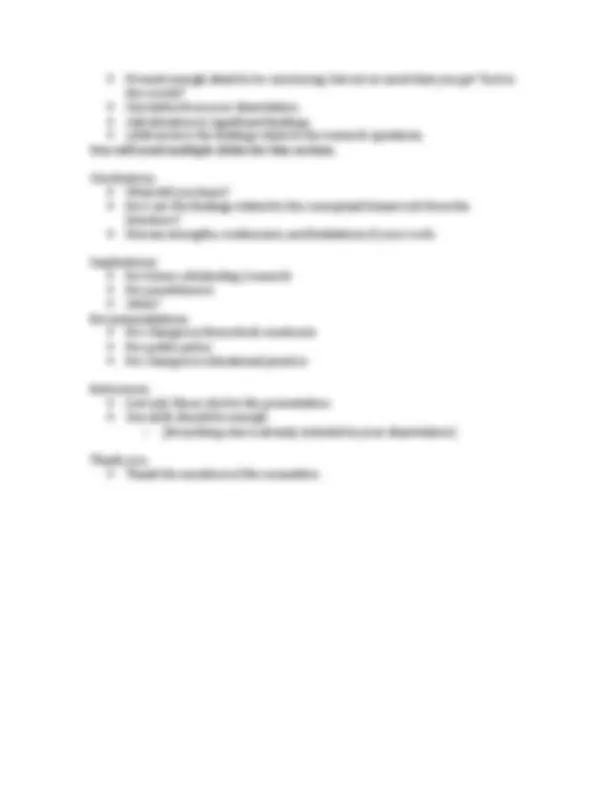 Preparing a Presentation for Dissertation Defense: Guidelines and Tips ...