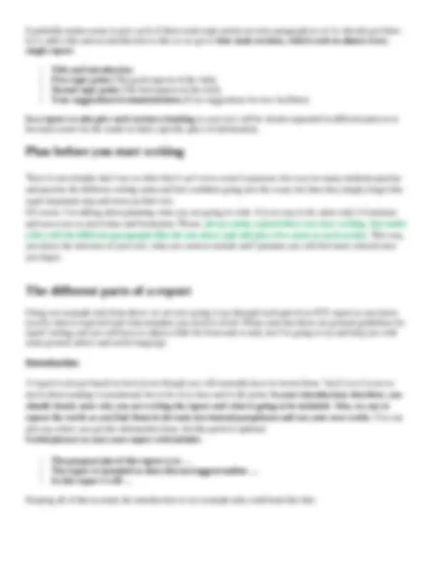 Writing a Report for the FCE Exam: A Comprehensive Guide | Apuntes de ...