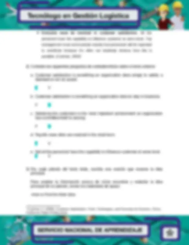 Evidencia_3_Workshop_Customer_satisfaction_tools. | Ejercicios de Logística | Docsity