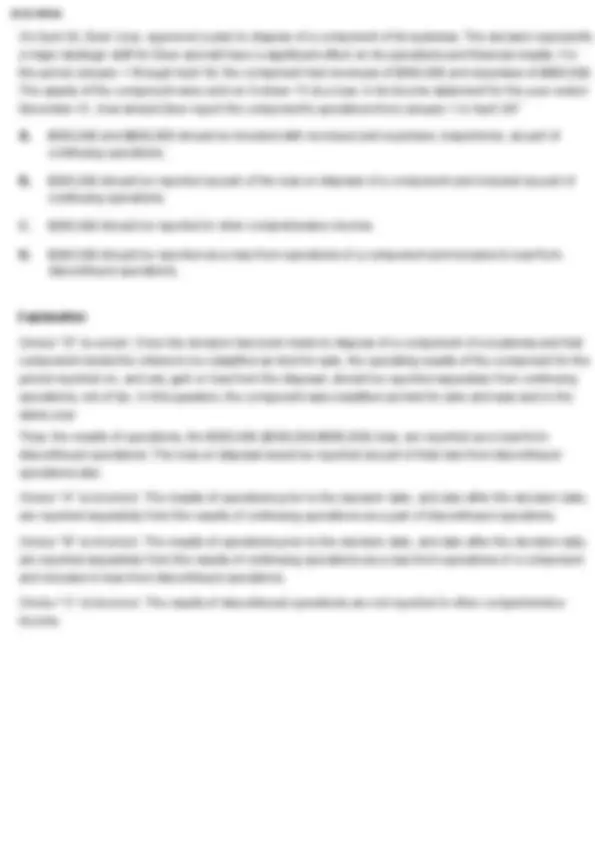 Becker 2021 FAR F1 - M5 MCQ | Exercises Accounting | Docsity