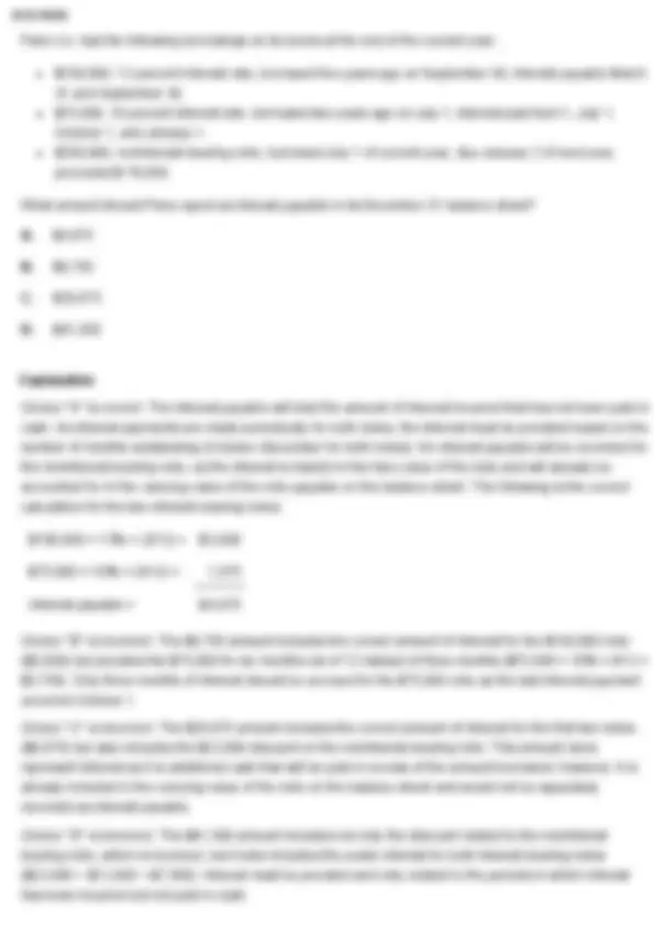 CPA Becker 2021 FAR F1 - M8 | Exams Accounting | Docsity