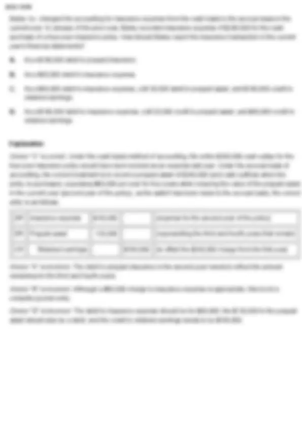 CPA Becker 2021 FAR F1 - M8 | Exams Accounting | Docsity