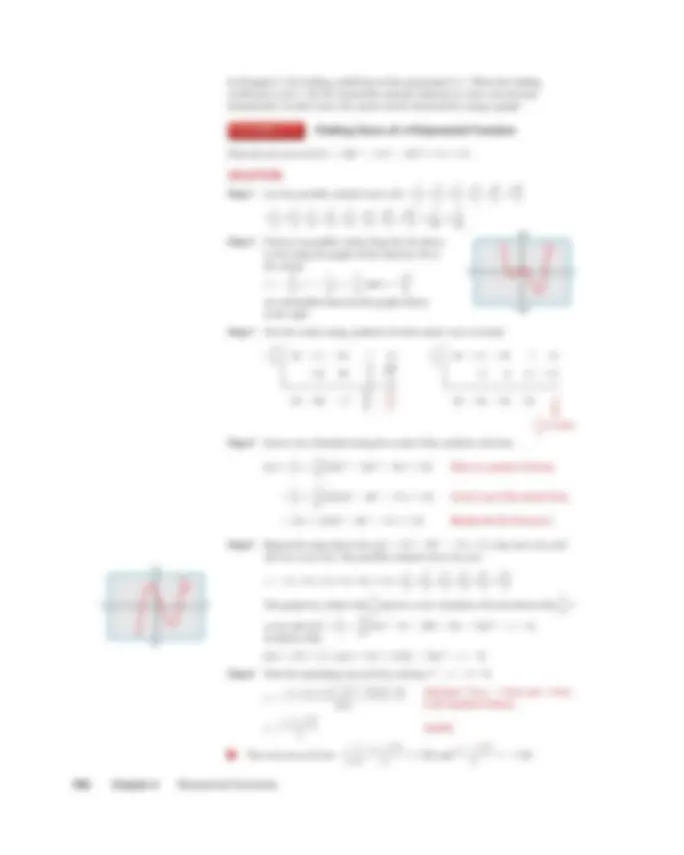 Solving Polynomial Equations 4.5 | Exams Algebra | Docsity