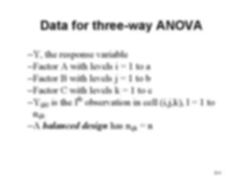 Multiple Factor ANOVA: Three-Way Analysis of Variance | Exams ...