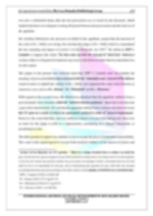 CASE ANALYSIS: R v. AHLUWALIA [1992] 4 All ER 889 | Exams Law | Docsity