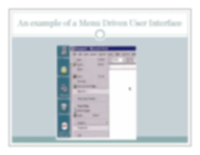 User Interfaces and Their Types: Command-Driven, Menu-Driven, and ...
