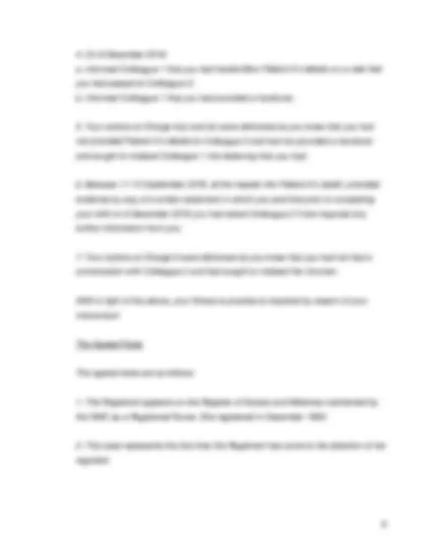 Nurse's Negligence in Handover and Record Keeping: A Case of Patient A ...