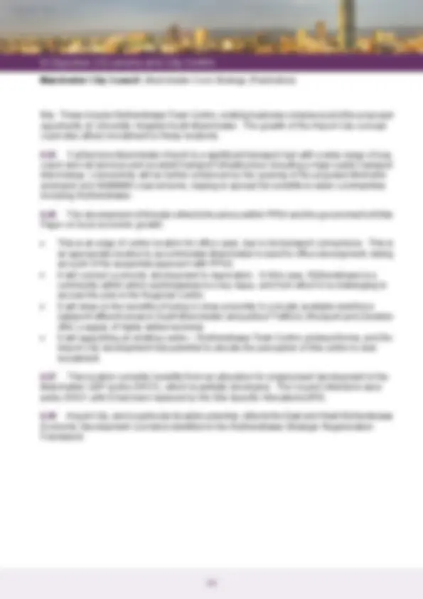 Manchester Airport City: Employment Land Development Strategy ...