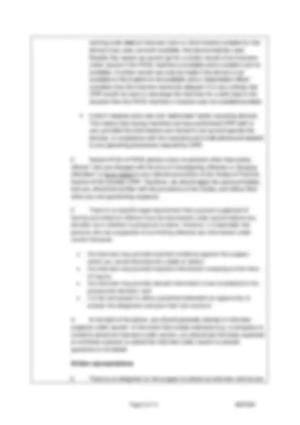 Interviewing Suspects under Caution: PACE Guidance 1984 | Lecture notes ...