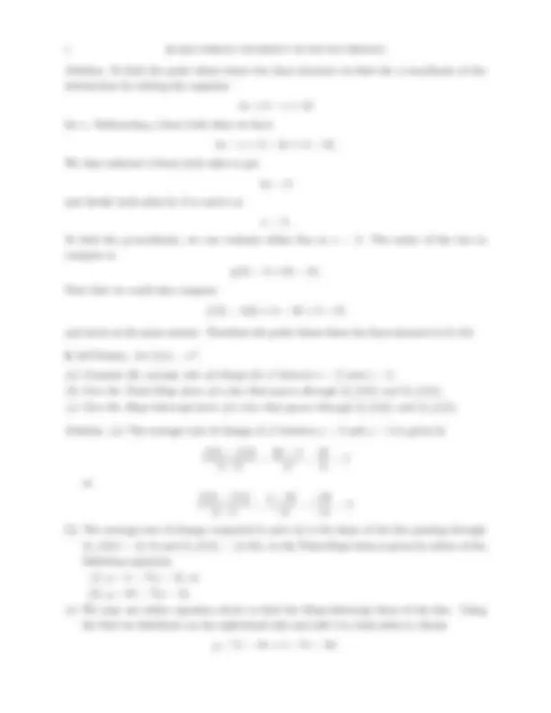 MATH 111: Exam 02 Solutions - Linear Equations and Functions | Slides ...