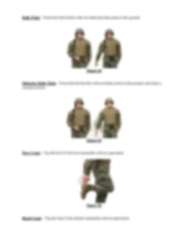Hand and Arm Signals for Military Communication | Study notes ...