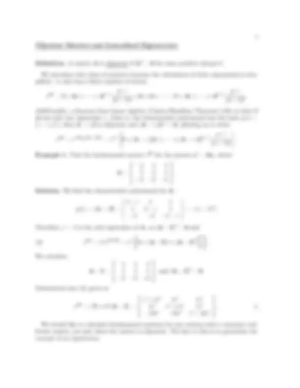 Matrix Exponential Function: Definition, Properties, and Calculation | Schemes and Mind Maps ...