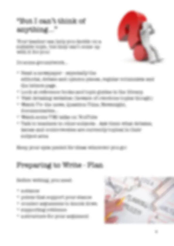 Guide to Persuasive Discursive Writing for National 5 and Higher ...