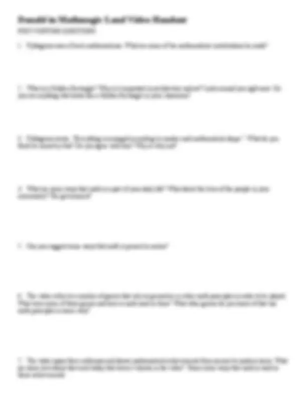 Donald in Mathmagic Land Video Handout | Study Guides, Projects ...