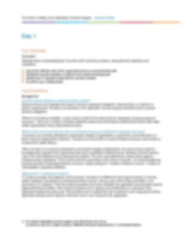 OWASP AppSec Program: 5-Day Quick Start Guide for App Security Setup | Exercises Business | Docsity