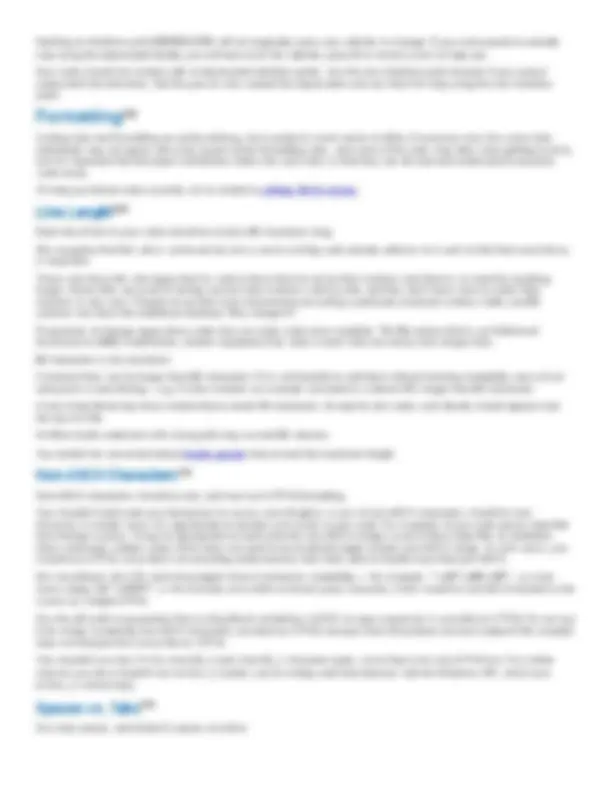 C++ Coding Style Guide for Google Developers | Study notes Computer ...