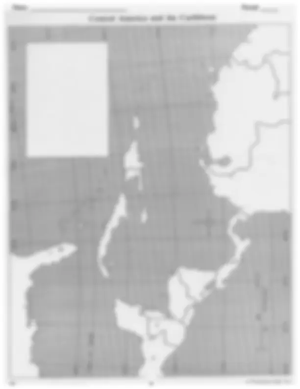 LATIN AMERICA MAP PROJECT | Summaries Latin | Docsity