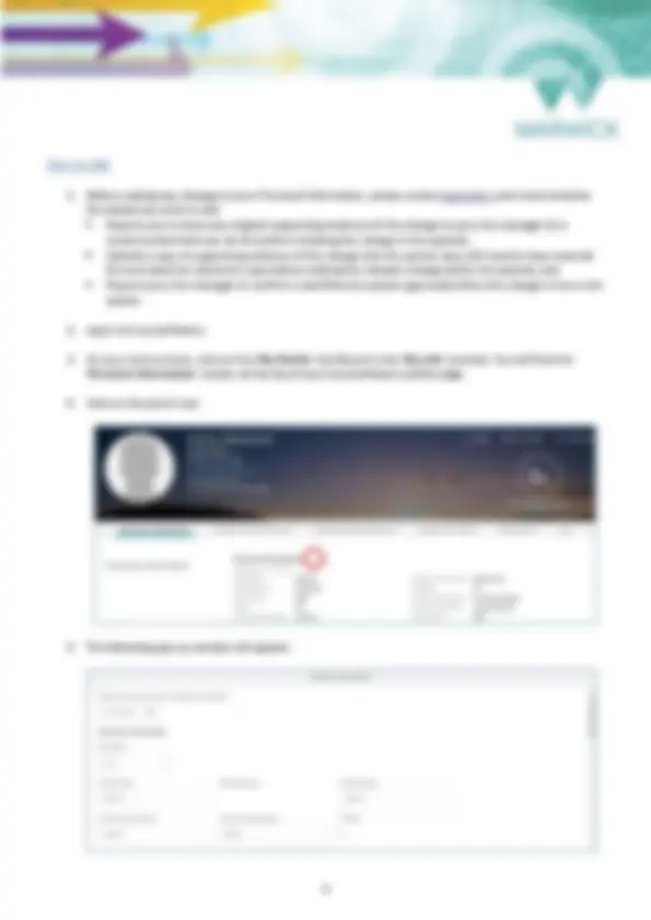 Updating Personal Details in SuccessFactors: Guide for University Staff ...