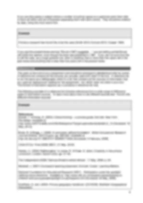 Referencing: In-Text Citations and Reference Lists for Different Information Sources | Summaries ...