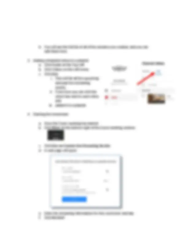 Setting up and Managing YouTube Live Streams using Zoom | Exams Information Technology | Docsity