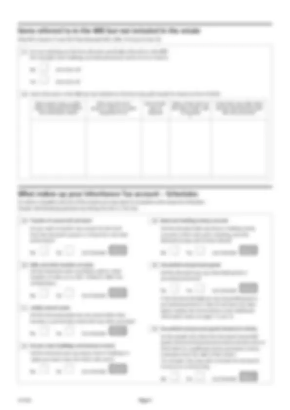 Inheritance Tax Form IHT400: Instructions and Guidance | Lecture notes ...