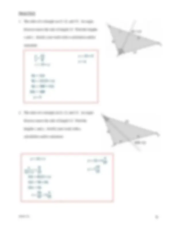 GEOMETRY MODULE 2 LESSON 18 SIMILARITY AND THE ... | Study notes ...