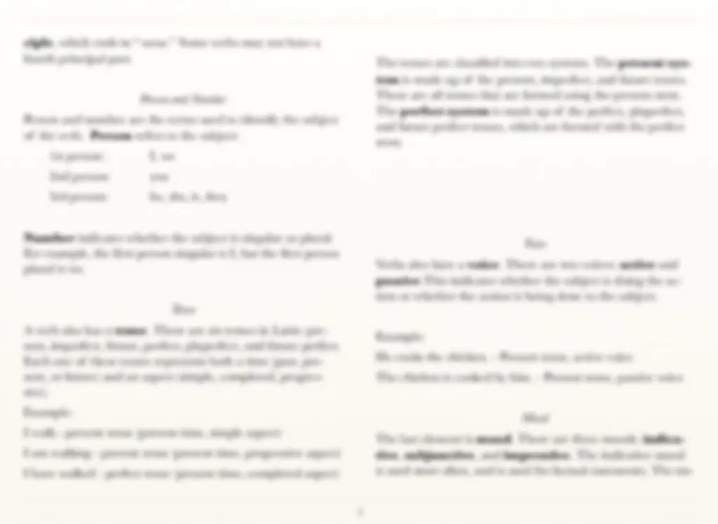 Latin-Resource-Book-II-Verbs-1.pdf | Study notes Latin | Docsity