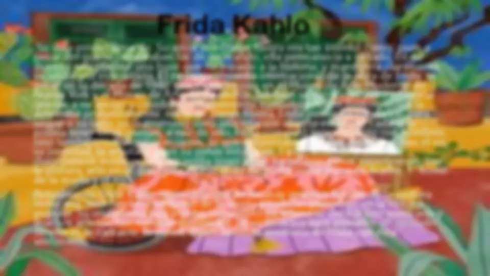 Frida Kahlo: Una Vida Marcada por el Arte y la Pasión | Diapositivas de ...