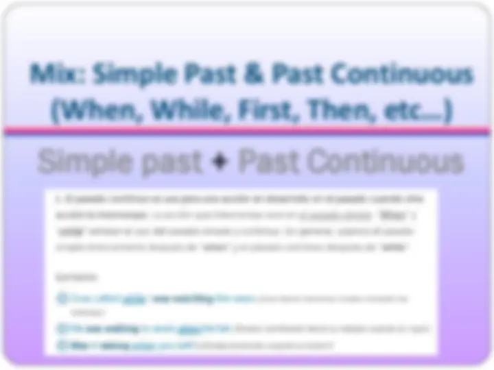 Prácticas con modales y pasados simples y continuos en Inglés II ...