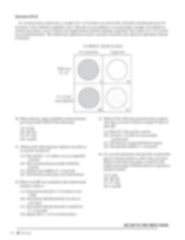 AP biology full length practice exam | Exams Biology | Docsity