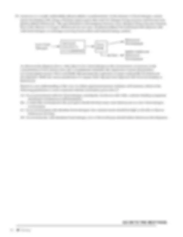 AP biology full length practice exam | Exams Biology | Docsity