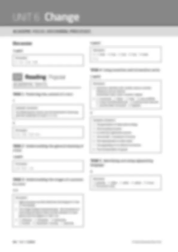 Oxford EAP: Answer Key for Upper-Intermediate Level (B2) | Exercises ...