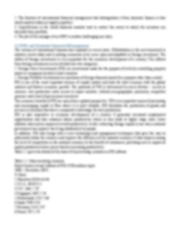 International Financial Management: An Overview | Lecture notes ...