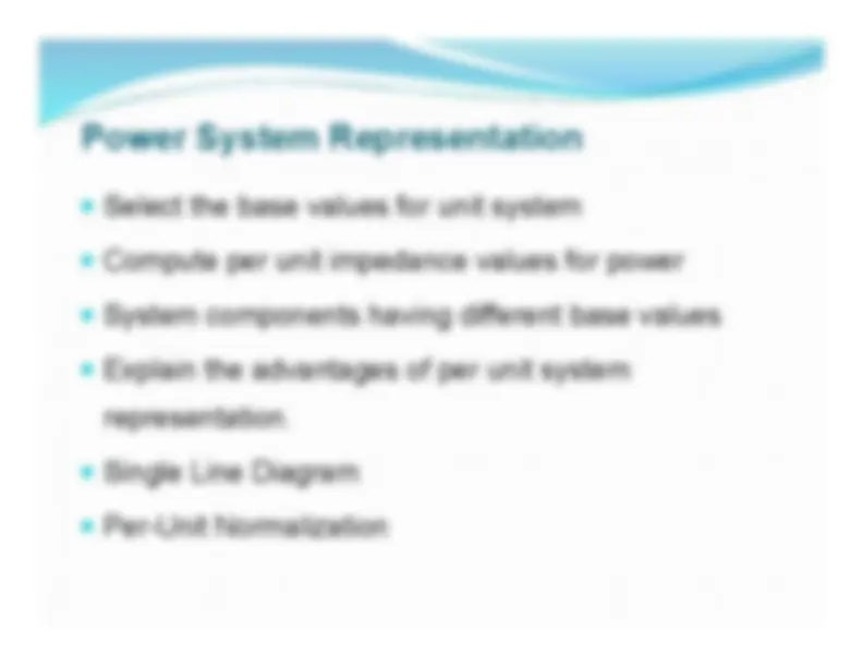 Power System Representation: Single Line Diagrams and Per-Unit ...
