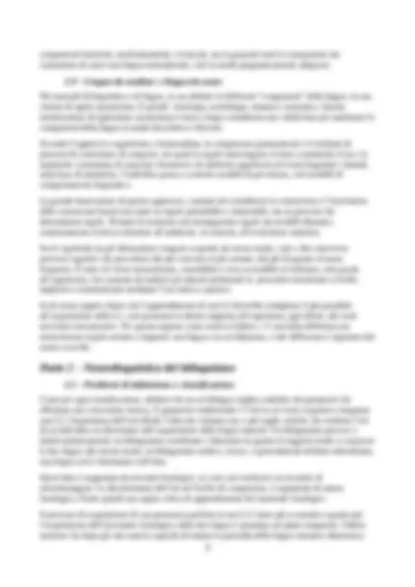 Riassunto Bilinguismo e Traduzione (Laura Salmon) | Sintesi del corso ...