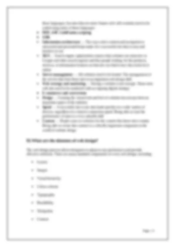 Prepare Project Profile on Web Designing | Study Guides, Projects ...